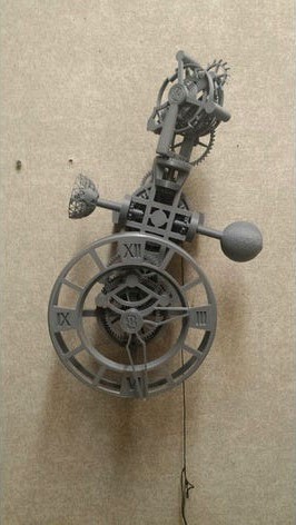 Triaxial Tourbillon Clock (Astronomia) by A26 3d model