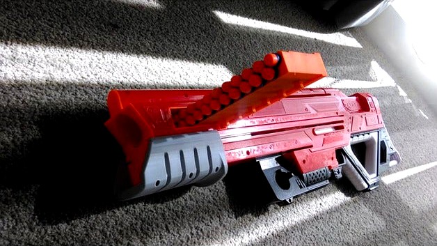 The Battle Cannon (Mod for Nerf Mega Thunderhawk) by AnUndeadDude 3d model