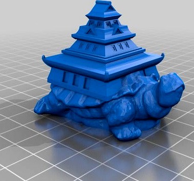 Rising Sun Turtle Clan by Arbaal1 3d model