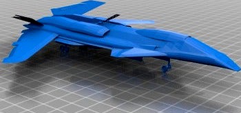 FA-37 Talon Stealth Fighter Jet by Jace1969 3d model