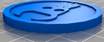 Hollow Knight Coin / Hollow Knight Moneda by Darknightp 3d model