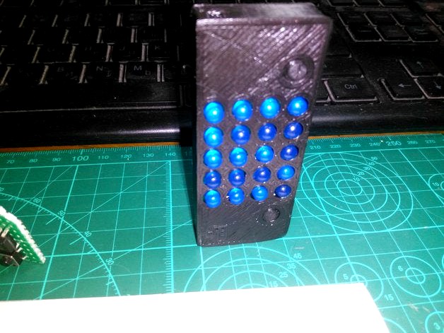 attiny85 snake by xplp 3d model