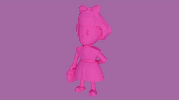Paula Polestar: Earthbound by TurtleBro0 3d model