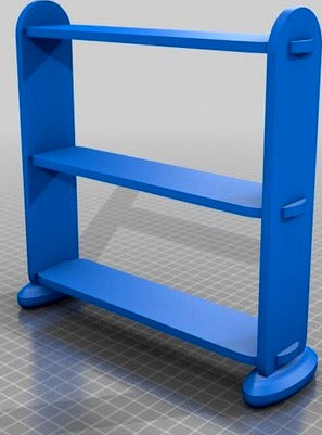 shelf by bcsprayer 3d model