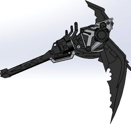 Cull Obsidian's Weapon by TheJadeRabbit 3d model