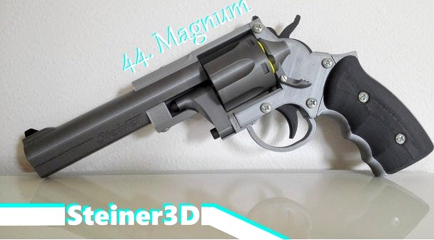 Prop Gun | Revolver - Single Action by DeSteiner 3d model