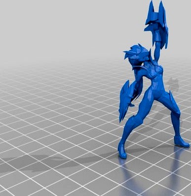 Shyvana League of Legends 3D Model by Apiner