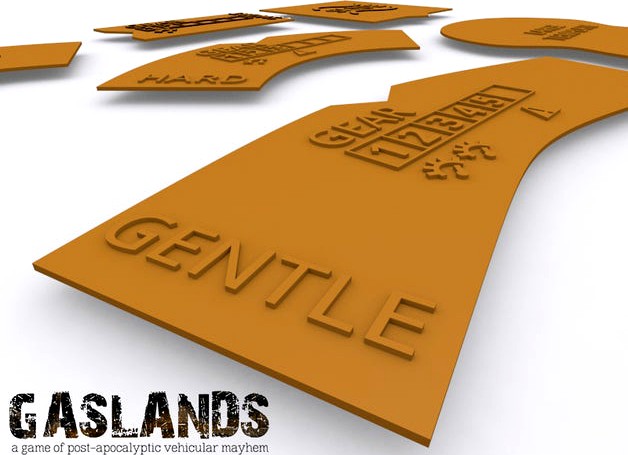 Gaslands - Movement Templates thin (Text out) by Table_Top_Gaming_Fun ...