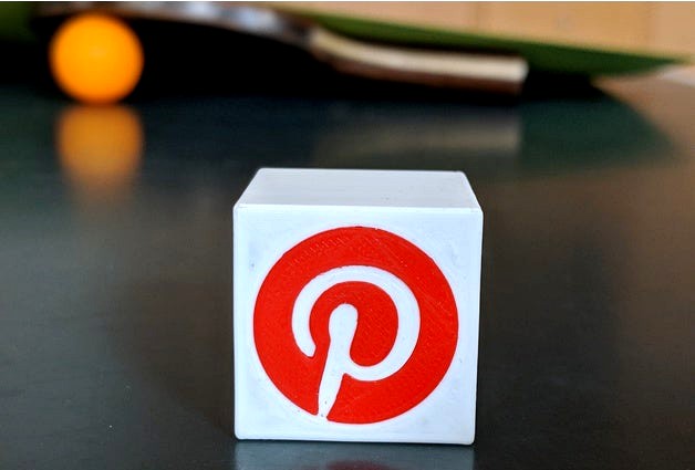 Pinterest App by threeD_Designer 3d model