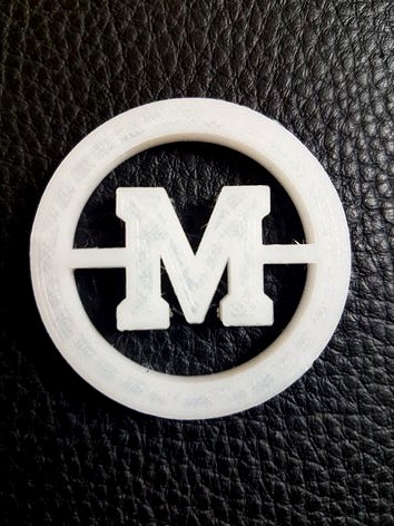 Mackenzie University Logo by Hololow 3d model