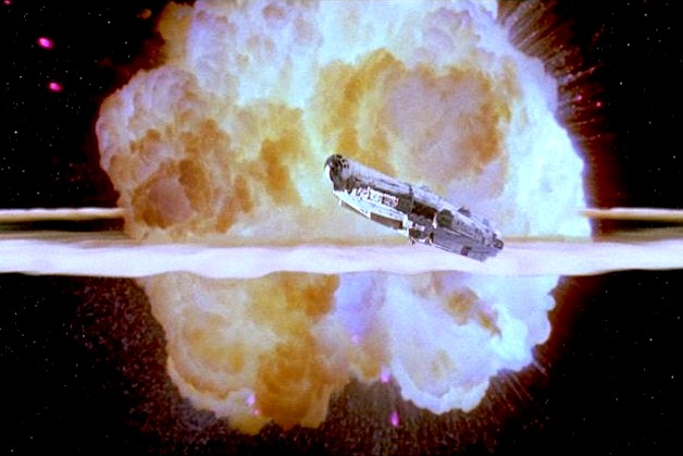 Death Star Explosion Lithophane by 100036146 3d model