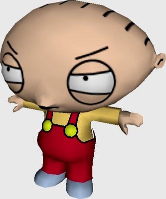 STEWIE GRIFFIN family guy by Build_and_Beyond 3d model
