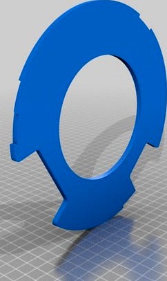 Ubiquiti UniFi AC Pro AP Mounting Bracket by rayperkins 3d model