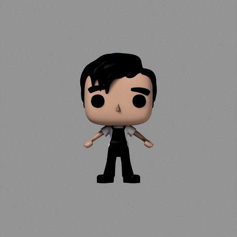 Funko Pop Template by arsawatt 3d model