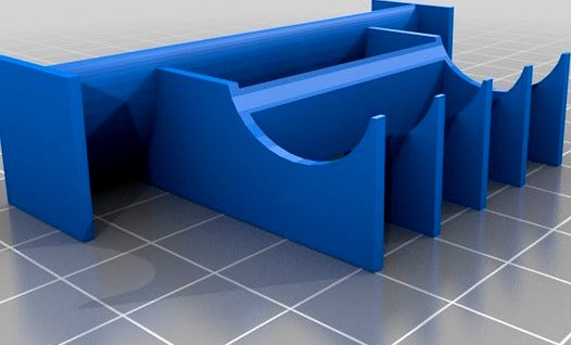 Mini-Z F1 Rear Wing by ByebyeRacing 3d model