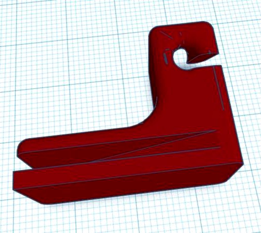 Ender 3 Filament guide with opening by rycres 3d model