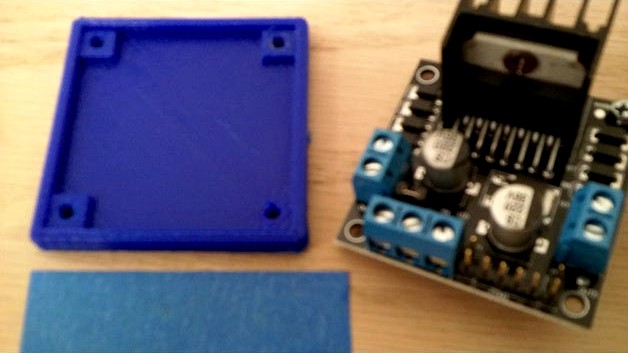 H-Bridge PCB Bumper/Tray by RCC1 3d model