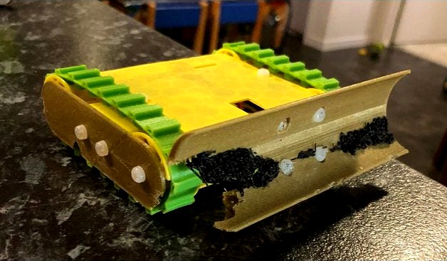 150 gram ant-weight battlebot by Jhack 3d model