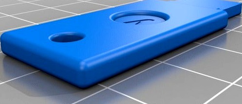Yubikey Neo / Yubikey 4 Template by nemws1 3d model