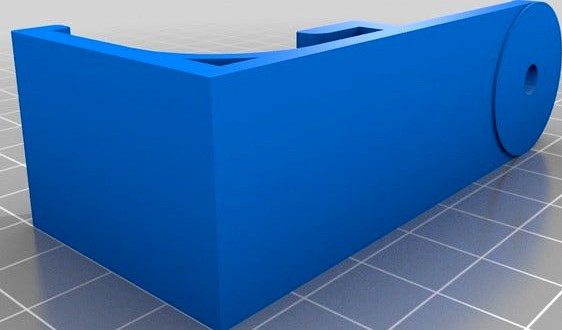m3d filament guide - flat by AshMartian model