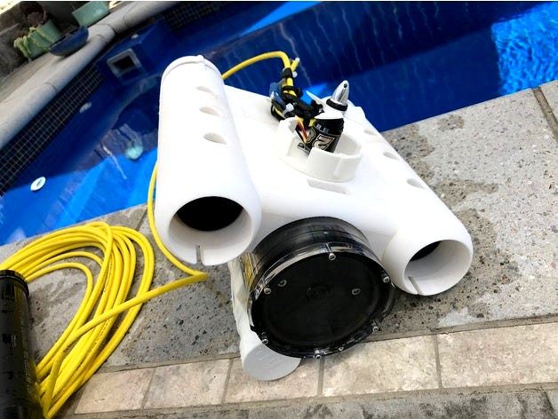 The "Albie" 3D Printed ROV by mfilion model