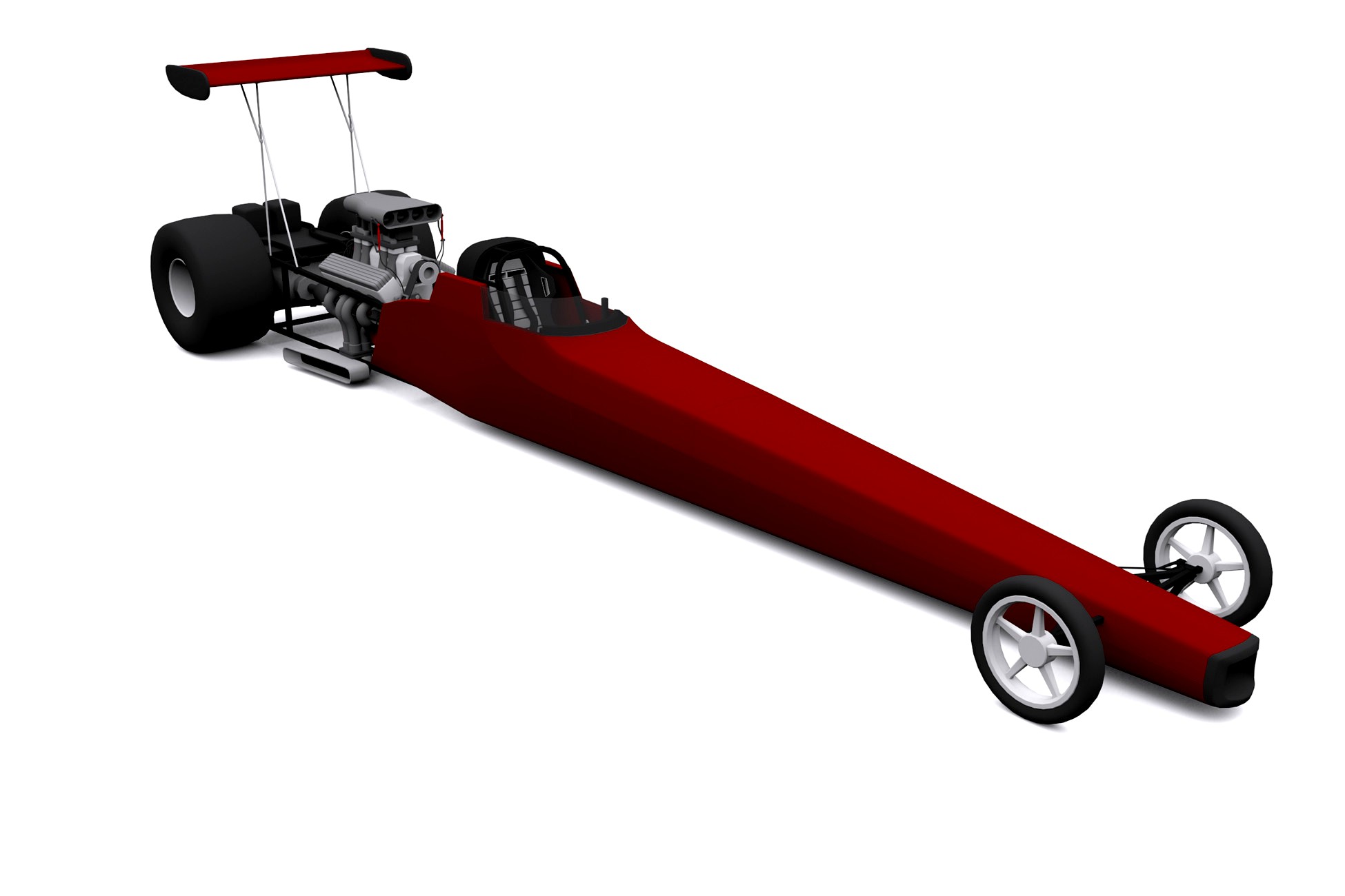 Dragster V1 3d model