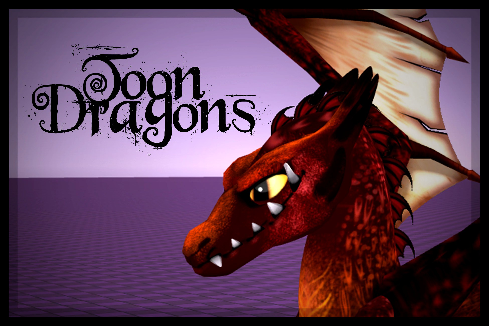 Toon Dragons 3d model