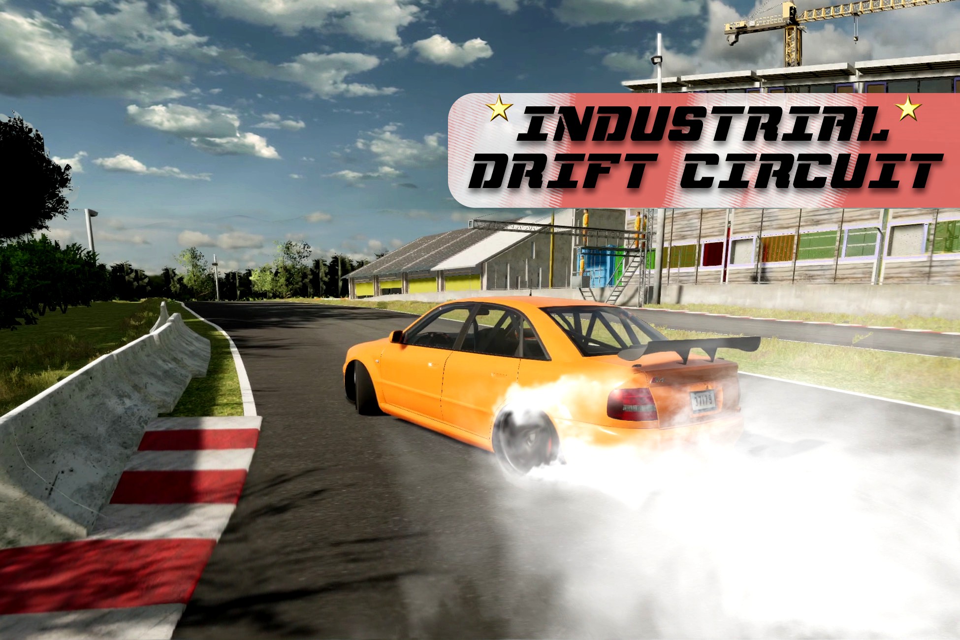 Industrial Drift Circuit 3d model