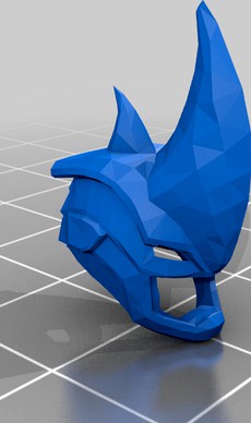 Spider-Man The Rhino Mask by EmanuelTheElemental 3d model