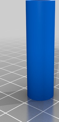 CNC Sharpie Holder (spring loaded) by evilspyboy 3d model