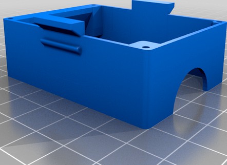 ExpressLRS DIY 2G4 TX JR Module case by qubicllj 3d model