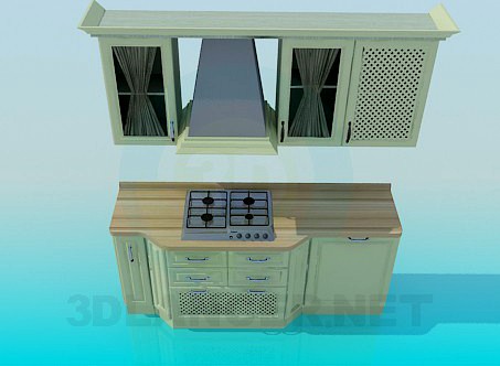 3D Model Kitchen