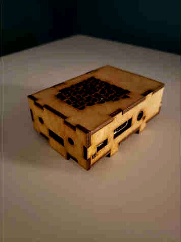 Laser cut raspberry pi case by dboerwinkle 3d model