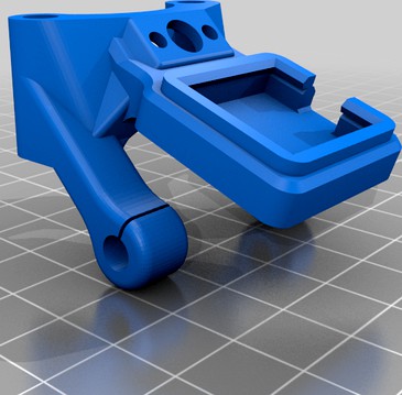 Xilo Phreakstyle sma vtx antenna + tbs antenna + gps bn-180/220 mount ...