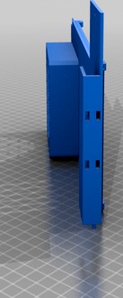 Ender 3v2 PSU Cover with Grill by TontoTraveler 3d model