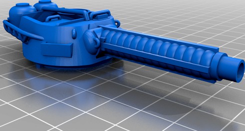 Konflikt 47 Tank Destroyer Tesla Turrets by PandaMonkey 3d model