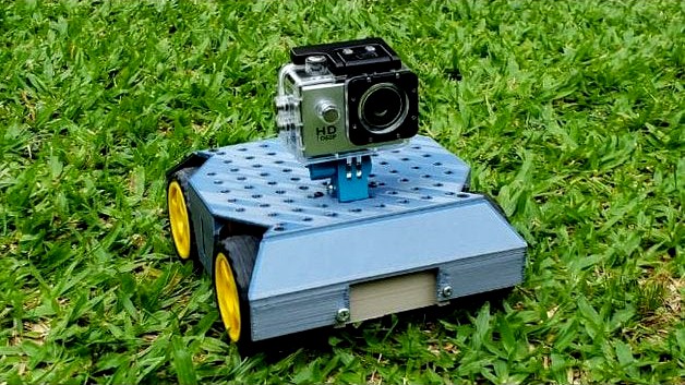 Robot arduino Platform dolly Sulaco APC by alfazoom 3d model