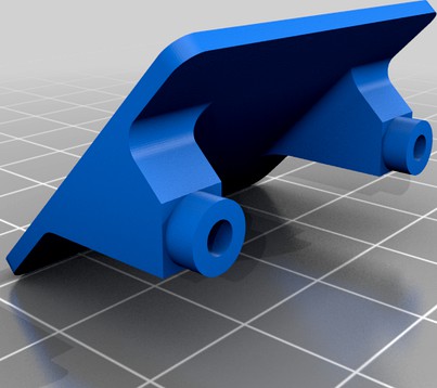 Rear ESC mount for Overdose Galm by RazrPerformance 3d model