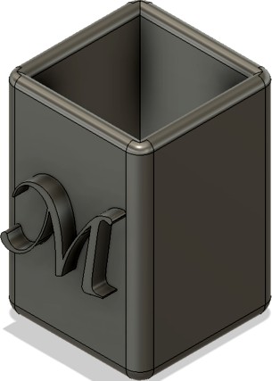 M-Box Design Ivan Zelic by TreeWolfxx 3d model