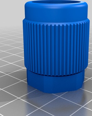 GL18 laboratory screw cap by Droopas 3d model