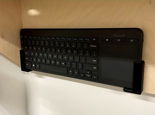 Microsoft Keyboard Holder by tlitrenta 3d model