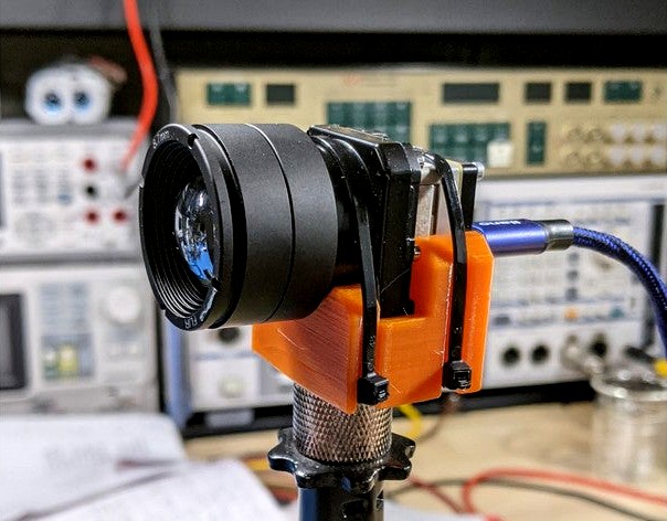 FLIR Boson Thermal Camera Core Threaded Mount by DaJMasta 3d model