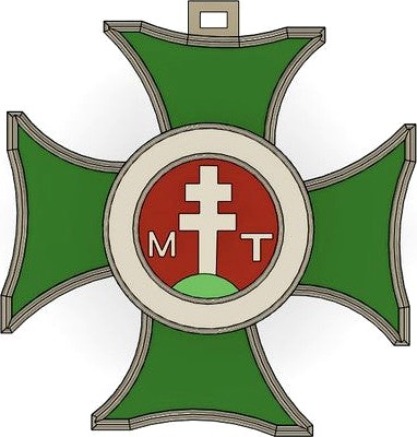 The Royal Hungarian Order of Saint Stephen by iodanem 3d model