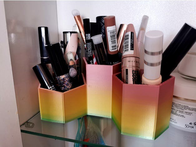 makeup organizer hex by k4bZer0 3d model