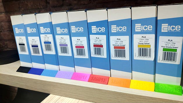 FILAMENT COLOR COLLECTION SAMPLE DISPLAY by studiopixl 3d model