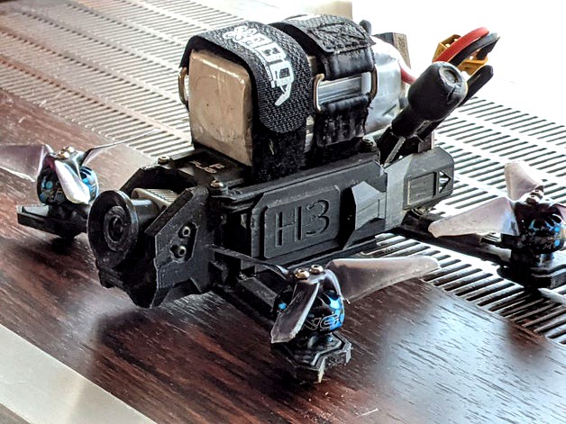 IFlight Titan H3 HD (DC3) side covers by Bolero38 3d model