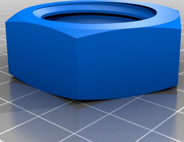 Double Threaded Bolt Geocache by olb1992 3d model