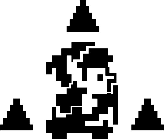 Pixel Link stencil by Longquang 3d model