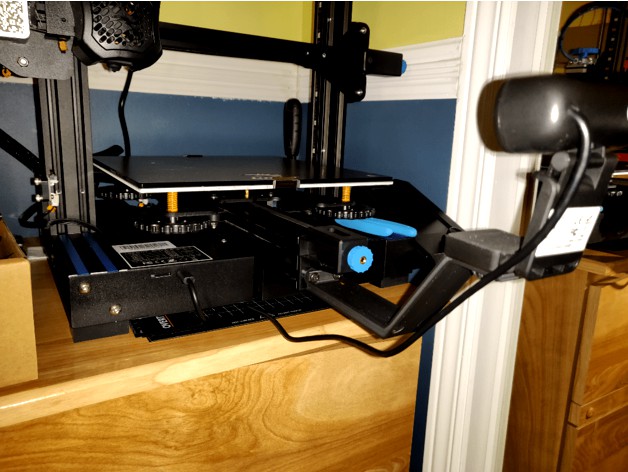 Ender 3 V2 Camera/Webcam Mount by Arm2strong 3d model