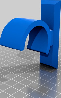 Keyblade Model Wall Mount by iWasAWizard 3d